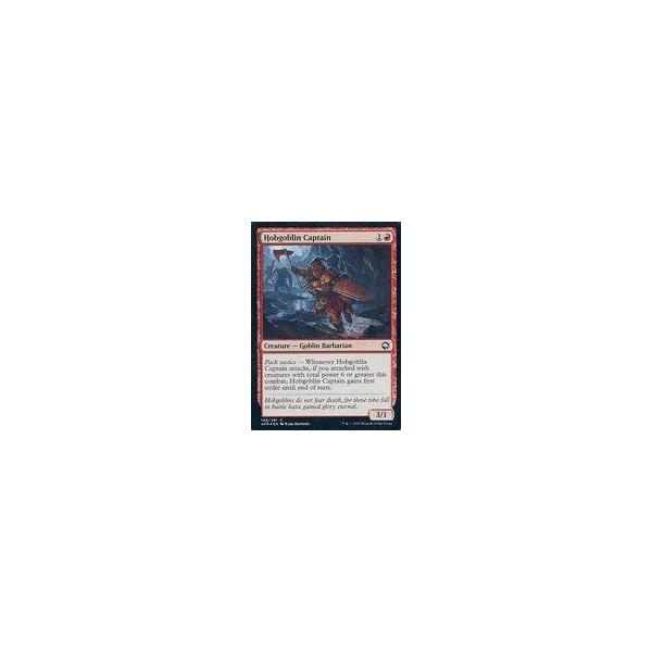 商品名：中古マジックザギャザリング 148/281[C]：【AFR】【FOIL】Hobgoblin Captain/ホブゴブリンの隊長マジックザギャザリング/英語版FOIL/C/赤/フォーゴトン・レルム探訪分類：赤/レア度：Cシリーズ：フォ...