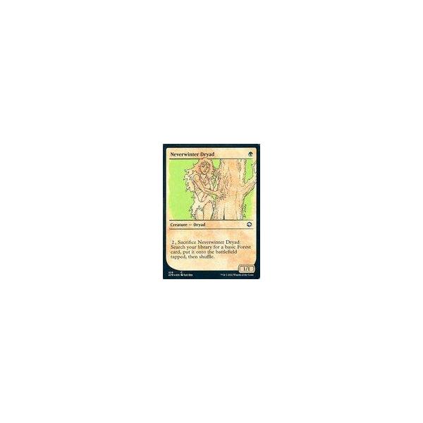 商品名：中古マジックザギャザリング 329[C]：【AFR】【FOIL】【ルールブック仕様】Neverwinter Dryad/ネヴァーウィンターのドライアドマジックザギャザリング/英語版FOIL/C/緑/フォーゴトン・レルム探訪分類：緑/...