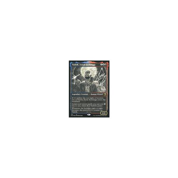 商品名：中古マジックザギャザリング 325[R]：【MID】【FOIL】【永遠の夜仕様】Vadrik  Astral Archmage/星の大魔導師、ヴァドリックマジックザギャザリング/英語版FOIL/R/マルチカラー/イニストラード：真夜...
