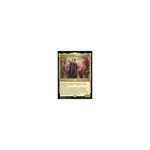 商品名：中古マジックザギャザリング 203/281[神話R]：【DMU】【FOIL】Jodah  the Unifier/統べるもの、ジョダーマジックザギャザリング/英語版FOIL/神話R/マルチカラー/団結のドミナリア分類：マルチカラー/...