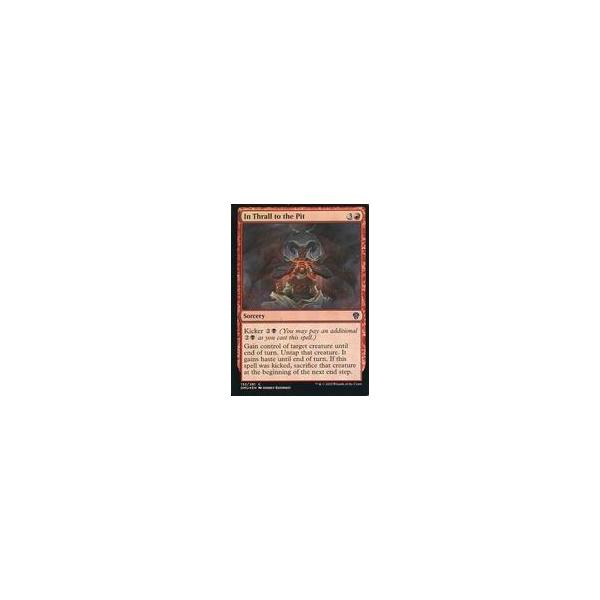 商品名：中古マジックザギャザリング 132/281[C]：【DMU】【FOIL】In Thrall to the Pit/奈落のとりこマジックザギャザリング/英語版FOIL/C/赤/団結のドミナリア分類：赤/レア度：Cシリーズ：団結のドミナ...