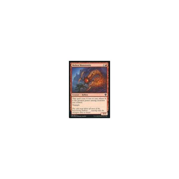 商品名：中古マジックザギャザリング 139/281[C]：【DMU】【FOIL】Molten Monstrosity/溶鉄の大怪物マジックザギャザリング/英語版FOIL/C/赤/団結のドミナリア分類：赤/レア度：Cシリーズ：団結のドミナリア...