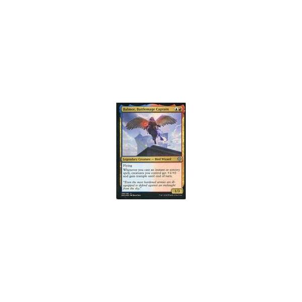 商品名：中古マジックザギャザリング 196/281[U]：【DMU】【FOIL】Balmor  Battlemage Captain/戦闘魔道士の隊長、バルモアマジックザギャザリング/英語版FOIL/U/マルチカラー/団結のドミナリア分類：...