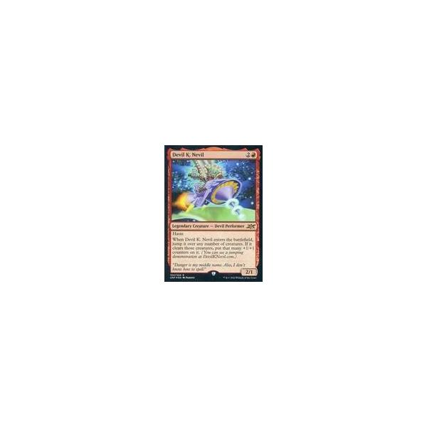 商品名：中古マジックザギャザリング 104/244[R]：【UNF】【FOIL】Devil K. Nevil/デビル・Ｋ・ネビルマジックザギャザリング/英語版FOIL/R/赤/Unfinity分類：赤/レア度：Rシリーズ：Unfinity商...