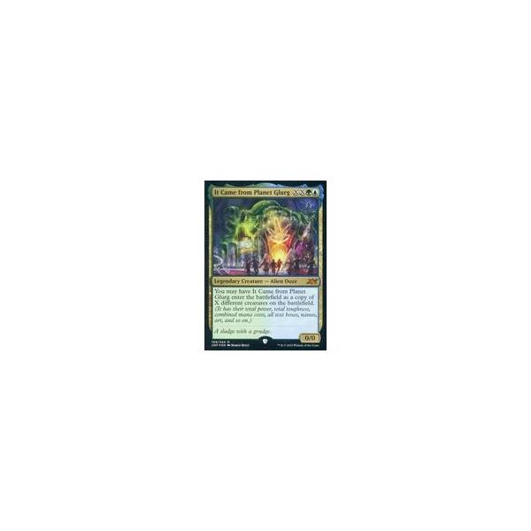 商品名：中古マジックザギャザリング 169/244[神話R]：【UNF】【FOIL】It Came from Planet Glurg/グラーグ星から来たものマジックザギャザリング/英語版FOIL/神話R/マルチカラー/Unfinity分類...