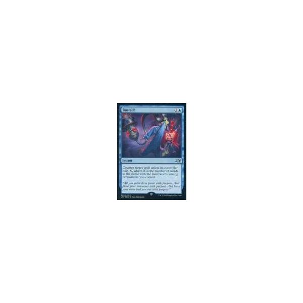 商品名：中古マジックザギャザリング 041/244[U]：【UNF】【FOIL】Busted!/逮捕!マジックザギャザリング/英語版FOIL/U/青/Unfinity分類：青/レア度：Uシリーズ：Unfinity商品解説■「マジック：ザ・ギ...