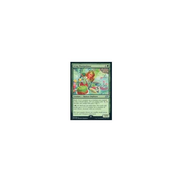 商品名：中古マジックザギャザリング 142/244[U]：【UNF】【FOIL】Icing Manipulator/アイシングマニピュレーターマジックザギャザリング/英語版FOIL/U/緑/Unfinity分類：緑/レア度：U