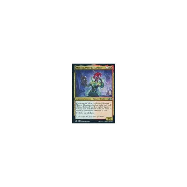 商品名：中古マジックザギャザリング 173/244[U]：【UNF】【FOIL】Monoxa  Midway Manager/会場支配人、モノクサマジックザギャザリング/英語版FOIL/U/マルチカラー/Unfinity分類：マルチカラー/...