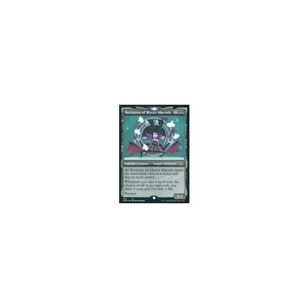 商品名：中古マジックザギャザリング 248[R]：【UNF】【FOIL】【近未来的】Nocturno of Myra’s Marvels/マイラの超人、ノクターノマジックザギャザリング/英語版FOIL/R/黒/Unfinity分類：黒/レア...
