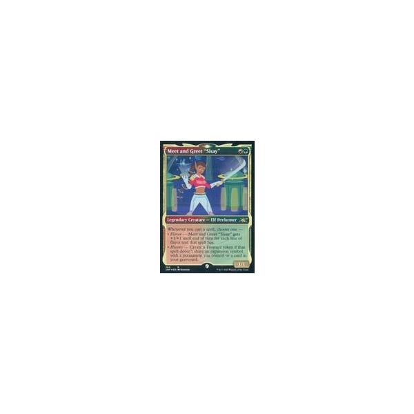 商品名：中古マジックザギャザリング 264[R]：【UNF】【FOIL】【近未来的】Meet and Greet “Sisay”/「シッセイ」交流会マジックザギャザリング/英語版FOIL/R/マルチカラー/Unfinity分類：マルチカラー...