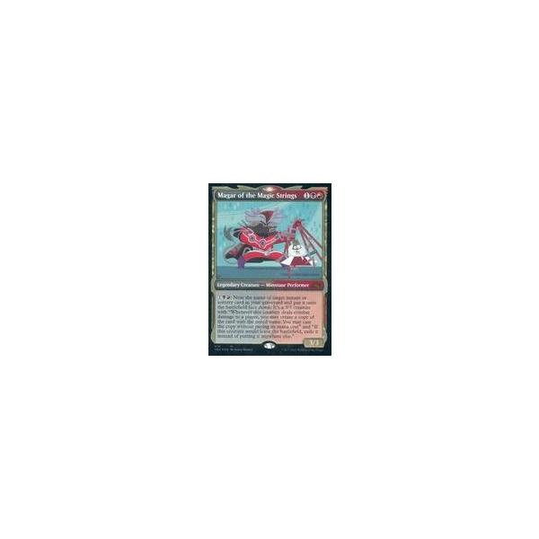 商品名：中古マジックザギャザリング 514[神話R]：【UNF】【ギャラクシーFOIL】【近未来的】Magar of the Magic Strings/魔法の糸のメイガーマジックザギャザリング/英語版FOIL/神話R/マルチカラー/Unf...