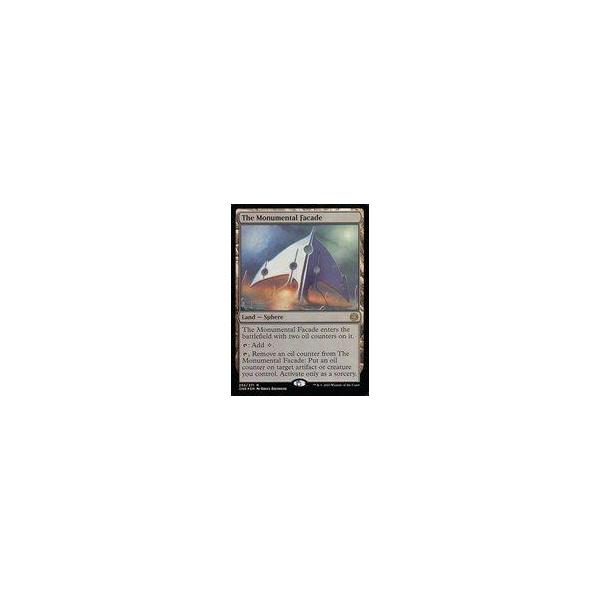 商品名：中古マジックザギャザリング 255/271[R]：【ONE】【FOIL】The Monumental Facade/記念ファサードマジックザギャザリング/英語版FOIL/R/土地/ファイレクシア：完全なる統一分類：土地/レア度：Rシ...