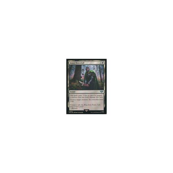 商品名：中古マジックザギャザリング 0077[U]：【LTR】【FOIL】Bitter Downfall/悲惨な破滅マジックザギャザリング/英語版FOIL/U/黒/指輪物語：中つ国の伝承分類：黒/レア度：Uシリーズ：指輪物語：中つ国の伝承商...