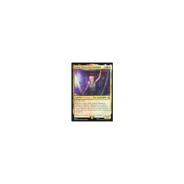 商品名：中古マジックザギャザリング 0137[R]：【WHO】【FOIL】Jenny  Generated Anomaly/人造アノマリー、ジェニーマジックザギャザリング/英語版FOIL/R/マルチカラー/ユニバースビヨンド ドクター・フー...