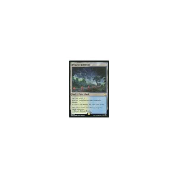 商品名：中古マジックザギャザリング 0288[R]：【WHO】【FOIL】Irrigated Farmland/灌漑農地マジックザギャザリング/英語版FOIL/R/土地/ユニバースビヨンド ドクター・フー コレクター・ブースター分類：土地/...