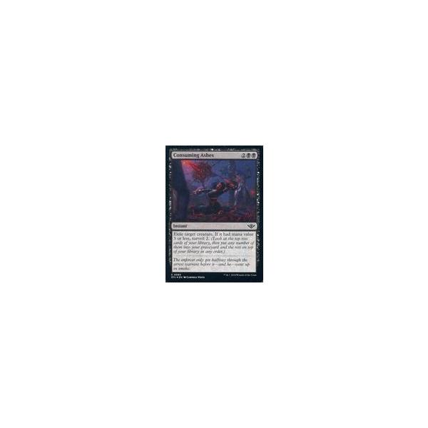 商品名：中古マジックザギャザリング 0083[C]：【OTJ】【FOIL】Consuming Ashes/貪る灰マジックザギャザリング/英語版FOIL/C/黒/サンダー・ジャンクションの無法者分類：黒/レア度：Cシリーズ：サンダー・ジャンク...