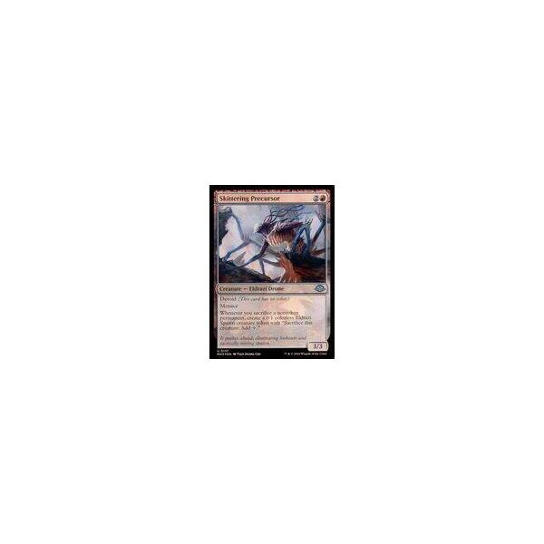 商品名：中古マジックザギャザリング 0137[U]：【MH3】【FOIL】Skittering Precursor/這い回る先駆者マジックザギャザリング/英語版FOIL/U/赤/モダンホライゾン3分類：赤/レア度：Uシリーズ：モダンホライゾ...