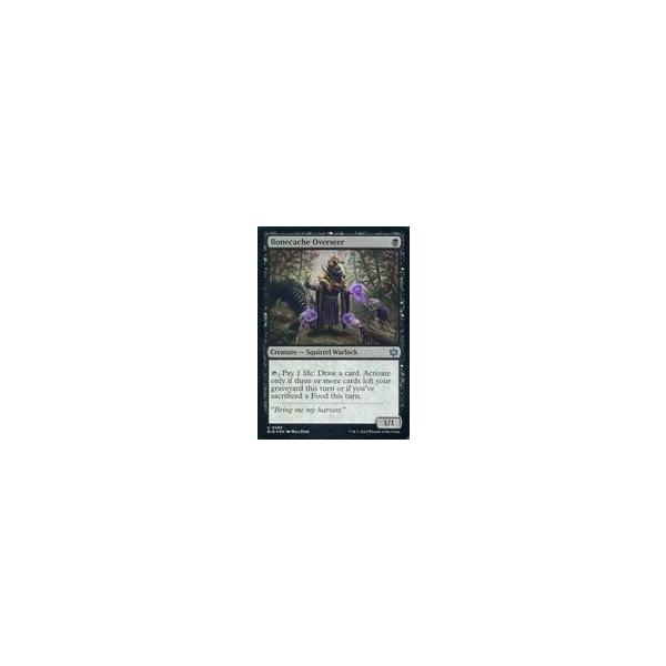 商品名：中古マジックザギャザリング 0085[U]：【BLB】【FOIL】Bonecache Overseer/骨蓄えの監視者マジックザギャザリング/英語版FOIL/U/黒/ブルームバロウ分類：黒/レア度：Uシリーズ：ブルームバロウ商品解説...