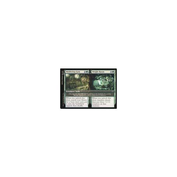 商品名：中古マジックザギャザリング 0190[C]：【DSK】【FOIL】Moldering Gym+Weight Room/朽ちゆくジム+ウェイトルームマジックザギャザリング/英語版FOIL/C/緑/ダスクモーン：戦慄の館分類：緑/レア度...