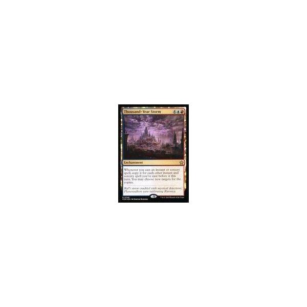 商品名：中古マジックザギャザリング 0248[R]：【FDN】【FOIL】Thousand-Year Storm/千年嵐マジックザギャザリング/英語版FOIL/R/マルチカラー/ファウンデーションズ分類：マルチカラー/レア度：Rシリーズ：フ...