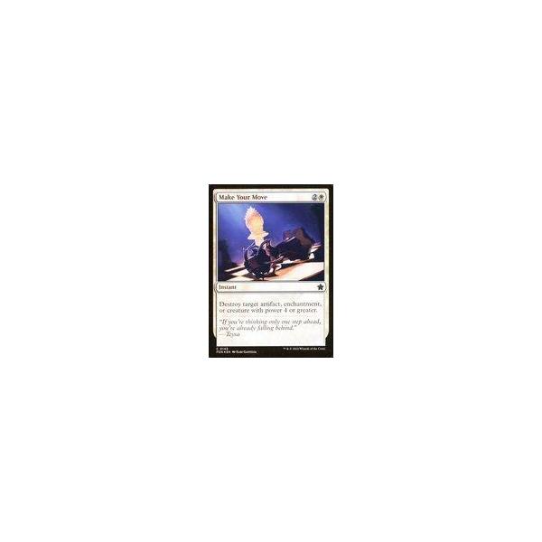 商品名：中古マジックザギャザリング 0143[C]：【FDN】【FOIL】Make Your Move/次の一手マジックザギャザリング/英語版FOIL/C/白/ファウンデーションズ分類：白/レア度：Cシリーズ：ファウンデーションズ商品解説■...