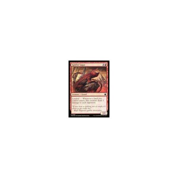 商品名：中古マジックザギャザリング 0208[C]：【FDN】【FOIL】Spitfire Lagac/火吐きラガークマジックザギャザリング/英語版FOIL/C/赤/ファウンデーションズ分類：赤/レア度：Cシリーズ：ファウンデーションズ商品...