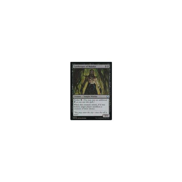 商品名：中古マジックザギャザリング 0713[U]：【FDN】【FOIL】Gatekeeper of Malakir/マラキールの門番マジックザギャザリング/英語版FOIL/U/黒/ファウンデーションズ Starter Collection...