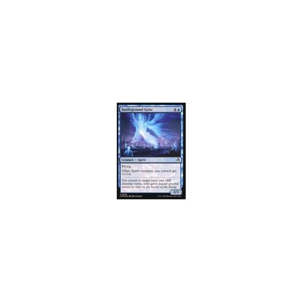 商品名：中古マジックザギャザリング 0053[C]：【INR】【FOIL】Battleground Geist/戦場の霊マジックザギャザリング/英語版FOIL/C/青/イニストラード・リマスター分類：青/レア度：Cシリーズ：イニストラード・...