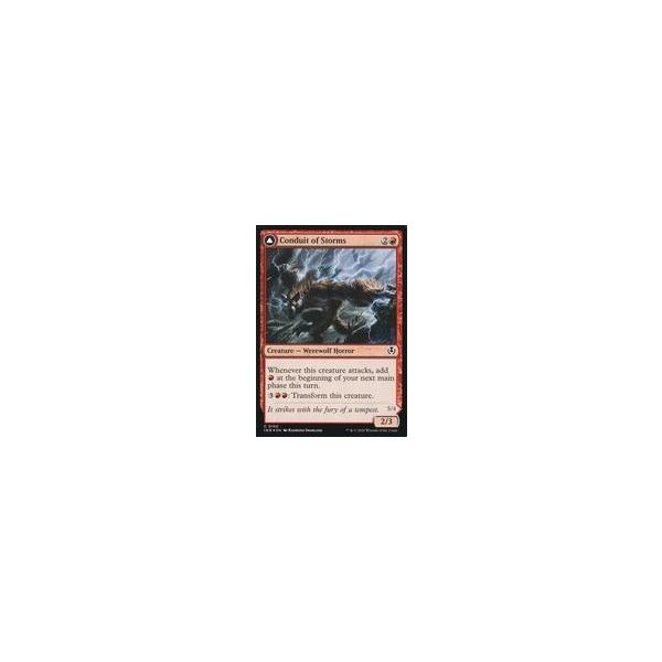 商品名：中古マジックザギャザリング 0150[C]：【INR】【FOIL】Conduit of Storms/Conduit of Emrakul/嵐の伝導者/エムラクールの伝導者マジックザギャザリング/英語版FOIL/C/赤/無色/イニス...