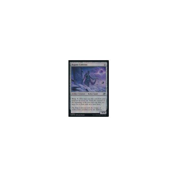 商品名：中古マジックザギャザリング 0235[U]：【EOE】【FOIL】Bygone Colossus/過ぎ去りし巨像マジックザギャザリング/英語版FOIL/U/アーティファクト/久遠の終端分類：アーティファクト/レア度：Uシリーズ：久遠...