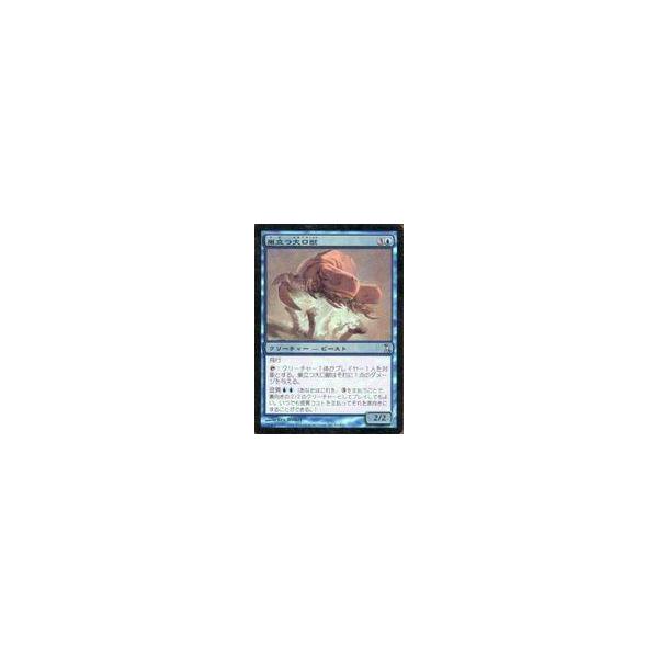 商品名：中古マジックザギャザリング 63/301[U]：【TSP】【FOIL】巣立つ大口獣/Fledgling Mawcorマジックザギャザリング/日本語版FOIL/U/青/時のらせん分類：青/レア度：U