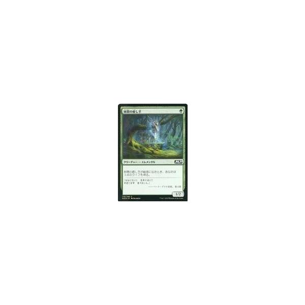 商品名：中古マジックザギャザリング [C]：【FOIL】林間の癒し手/Healer of the Gladeマジックザギャザリング/日本語版FOIL/C/基本セット2020/緑分類：緑/レア度：C分類：緑/レア度：C