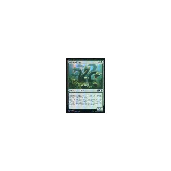 商品名：中古マジックザギャザリング 214/274[U]：【M21】【FOIL】野生林の災い魔/Wildwood Scourgeマジックザギャザリング/日本語版FOIL/U/緑/基本セット2021分類：緑/レア度：Uシリーズ：基本セット20...