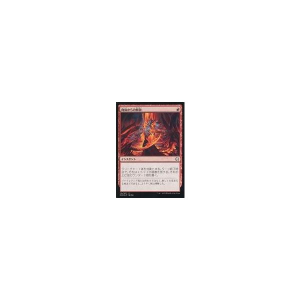 商品名：中古マジックザギャザリング 131/271[C]：【ONE】【FOIL】肉体からの解放/Free from Fleshマジックザギャザリング/日本語版FOIL/C/赤/ファイレクシア：完全なる統一分類：赤/レア度：C