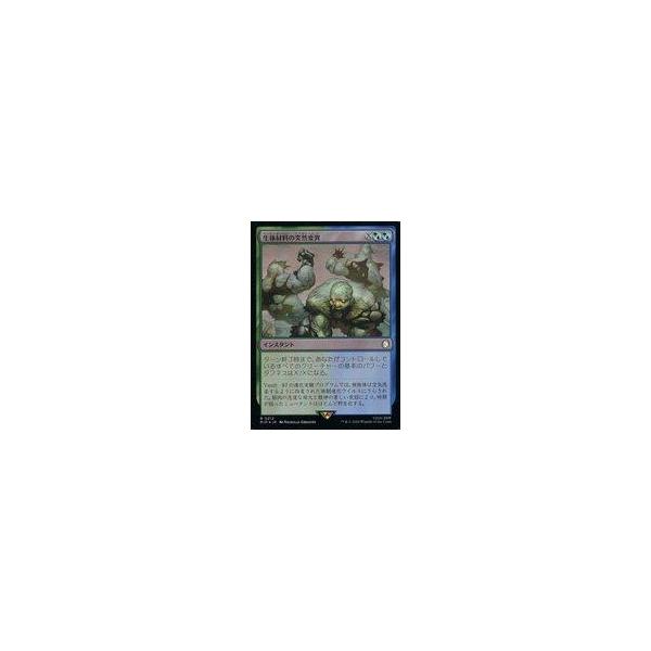 商品名：中古マジックザギャザリング 0212[R]：【PIP】【FOIL】生体材料の突然変異/Biomass Mutationマジックザギャザリング/日本語版FOIL/R/ハイブリッド/ユニバースビヨンド Fallout コレクター・ブース...