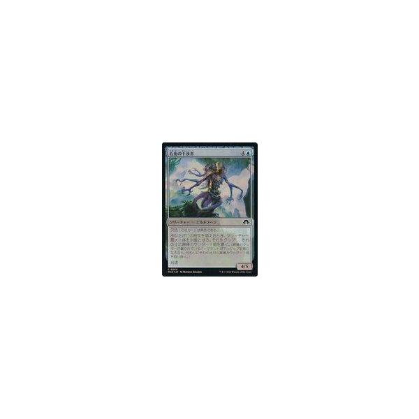 商品名：中古マジックザギャザリング 0066[C]：【MH3】【FOIL】石化の干渉者/Petrifying Meddlerマジックザギャザリング/日本語版FOIL/C/青/モダンホライゾン3分類：青/レア度：C