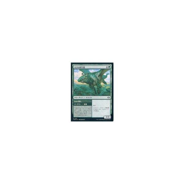 商品名：中古マジックザギャザリング 0157[C]：【TDM】【FOIL】サグの原生龍/止まり木探し/Sagu Wildling/Roost Seekマジックザギャザリング/日本語版FOIL/C/緑/タルキール：龍嵐録分類：緑/レア度：Cシ...
