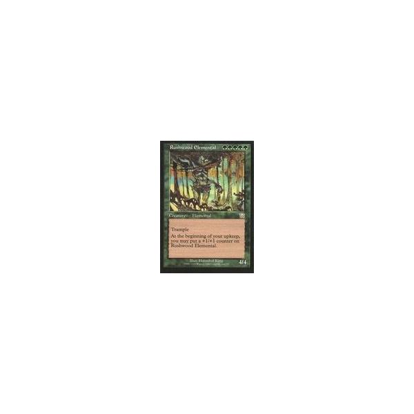 商品名：中古マジックザギャザリング 264/350[R]：【MMQ】Rushwood Elemental/ラッシュウッドの精霊マジックザギャザリング/英語版/R/緑/MERCADIAN MASQUES(メルカディアンマスクス)分類：緑/レア...