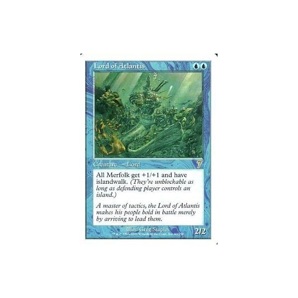 商品名：中古マジックザギャザリング 83/350[R]：【7ED】Lord of Atlantis/アトランティスの王マジックザギャザリング/英語版/R/青/第7版分類：青/レア度：Rシリーズ：第7版商品解説■「マジック：ザ・ギャザリングの...