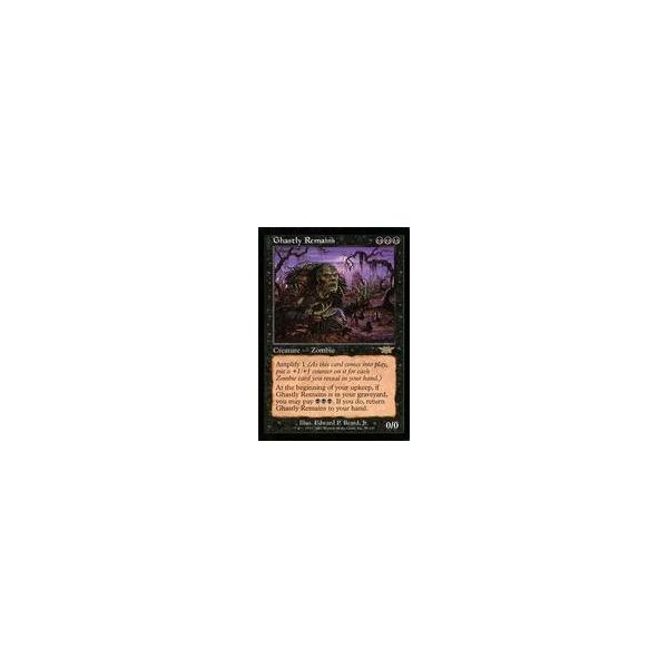 商品名：中古マジックザギャザリング 71/145[R]：【LGN】Ghastly Remains/恐ろしい残存者マジックザギャザリング/英語版/R/黒/Legions(レギオン)分類：黒/レア度：Rシリーズ：Legions(レギオン)商品解...