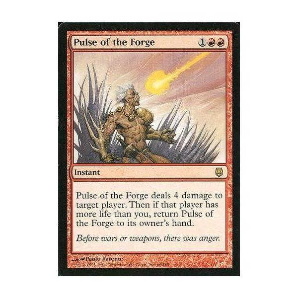 商品名：中古マジックザギャザリング 66/165[R]：【DST】Pulse of the Forge/溶鉱炉の脈動マジックザギャザリング/英語版/R/赤/Darksteel(ダークスティール)分類：赤/レア度：R