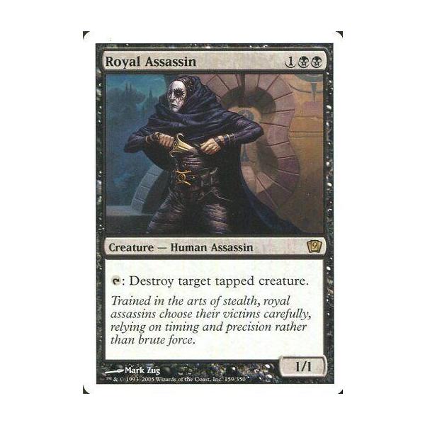 商品名：中古マジックザギャザリング 159/350[R]：【9ED】Royal Assassin/凄腕の暗殺者マジックザギャザリング/英語版/R/黒/第9版分類：黒/レア度：Rシリーズ：第9版商品解説■「マジック：ザ・ギャザリングの世界では...