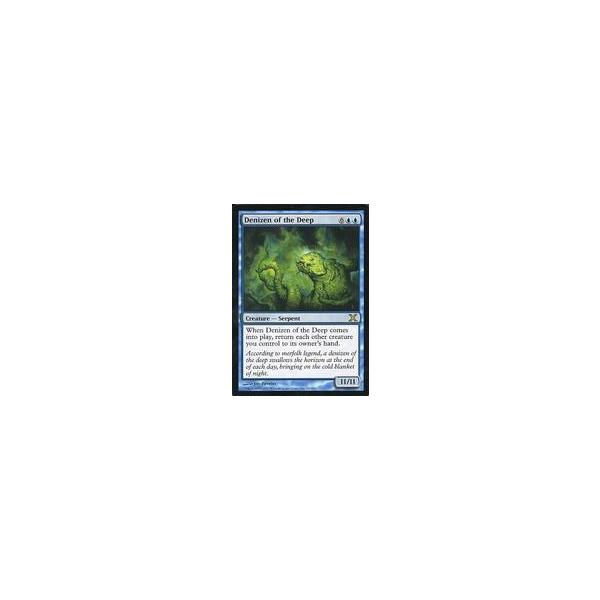 商品名：中古マジックザギャザリング 80/383[R]：【10E】Denizen of the Deep/深海の生息者マジックザギャザリング/英語版/R/青/第10版分類：青/レア度：Rシリーズ：第10版商品解説■「マジック：ザ・ギャザリン...