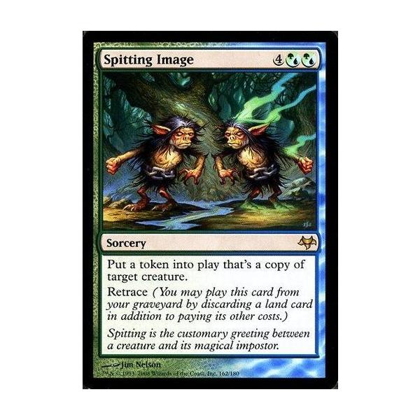 商品名：中古マジックザギャザリング 162/180[R]：【EVE】Spitting Image/瓜二つマジックザギャザリング/英語版/R/ハイブリッド/イーブンタイド分類：ハイブリッド/レア度：Rシリーズ：イーブンタイド商品解説■「マジッ...