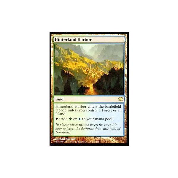 商品名：中古マジックザギャザリング 241/264[R]：【ISD】Hinterland Harbor/内陸の湾港マジックザギャザリング/英語版/R/土地/Innistrad(イニストラード)分類：土地/レア度：R