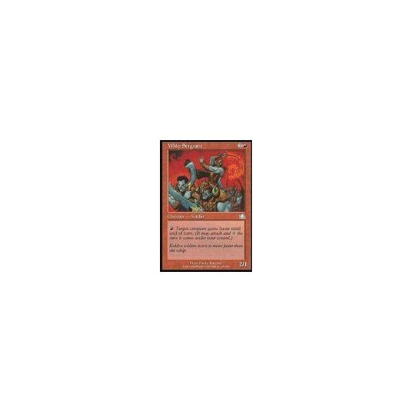 商品名：中古マジックザギャザリング 107/143[U]：【PCY】Whip Sergeant/鞭打ち兵長マジックザギャザリング/英語版/U/赤/PROPHECY(プロフェシー)分類：赤/レア度：Uシリーズ：PROPHECY(プロフェシー)...