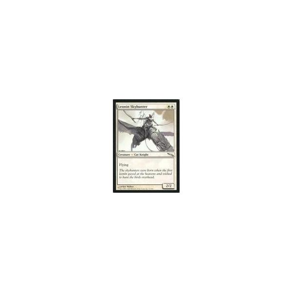 商品名：中古マジックザギャザリング 11/306[U]：【MRD】Leonin Skyhunter/レオニンの空狩人マジックザギャザリング/英語版/U/白/Mirrodin(ミラディン)分類：白/レア度：Uシリーズ：Mirrodin(ミラデ...