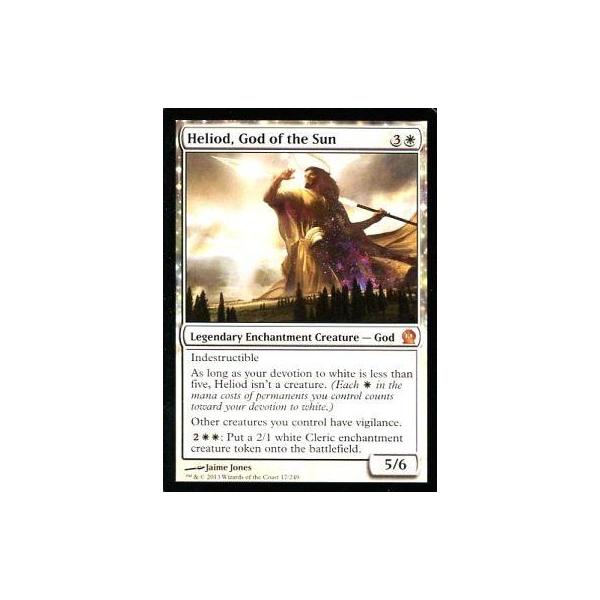 商品名：中古マジックザギャザリング [神話R]：Heliod， God of the Sun/太陽の神、ヘリオッドマジックザギャザリング/英語版/神話R/テーロス/白分類：白/レア度：神話R分類：白/レア度：神話R
