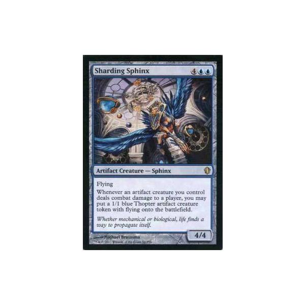 商品名：中古マジックザギャザリング 56/356[R]：【C13】Sharding Spinx/破片撒きのスフィンクスマジックザギャザリング/英語版/R/青/統率者 2013分類：青/レア度：R