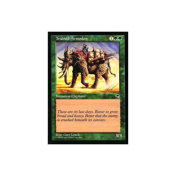 商品名：中古マジックザギャザリング [C]：Trained Armodon/訓練されたアーモドンマジックザギャザリング/英語版/C/Tempest(テンペスト)/緑分類：緑/レア度：C分類：緑/レア度：C